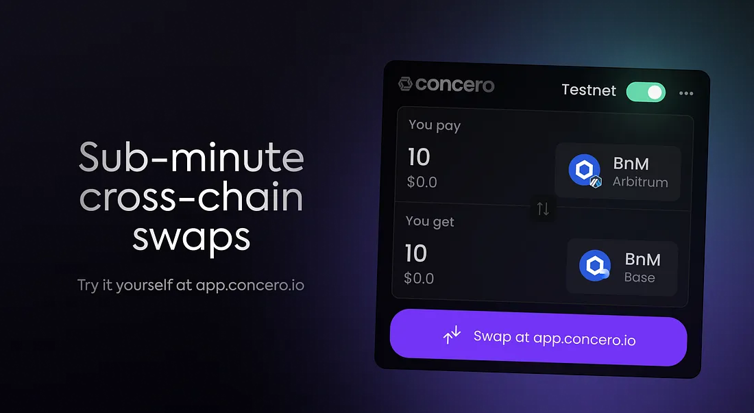 Concero Public Testnet Launch | Concero Blog